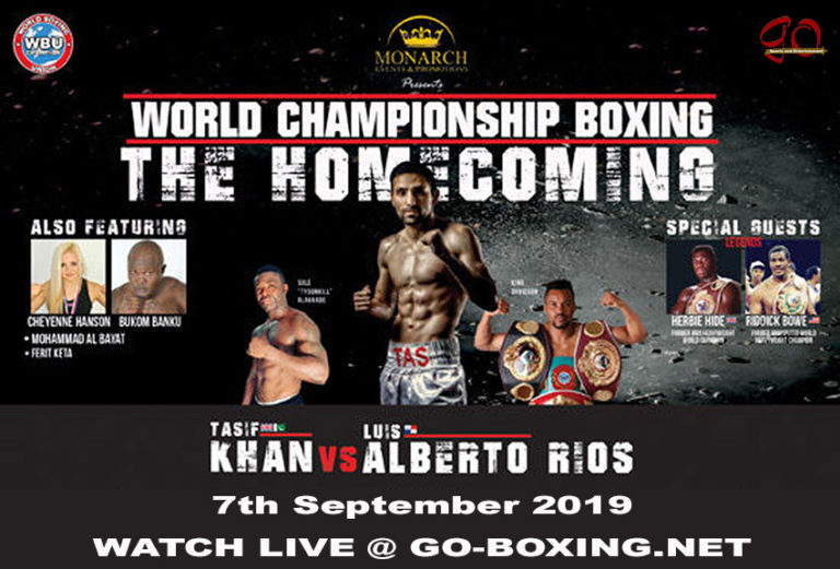 Luis Alberto Rios – British & Irish Boxing Authority